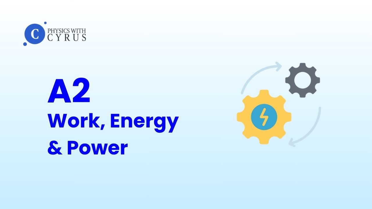 AS Work, Energy & Power - Physics With Cyrus